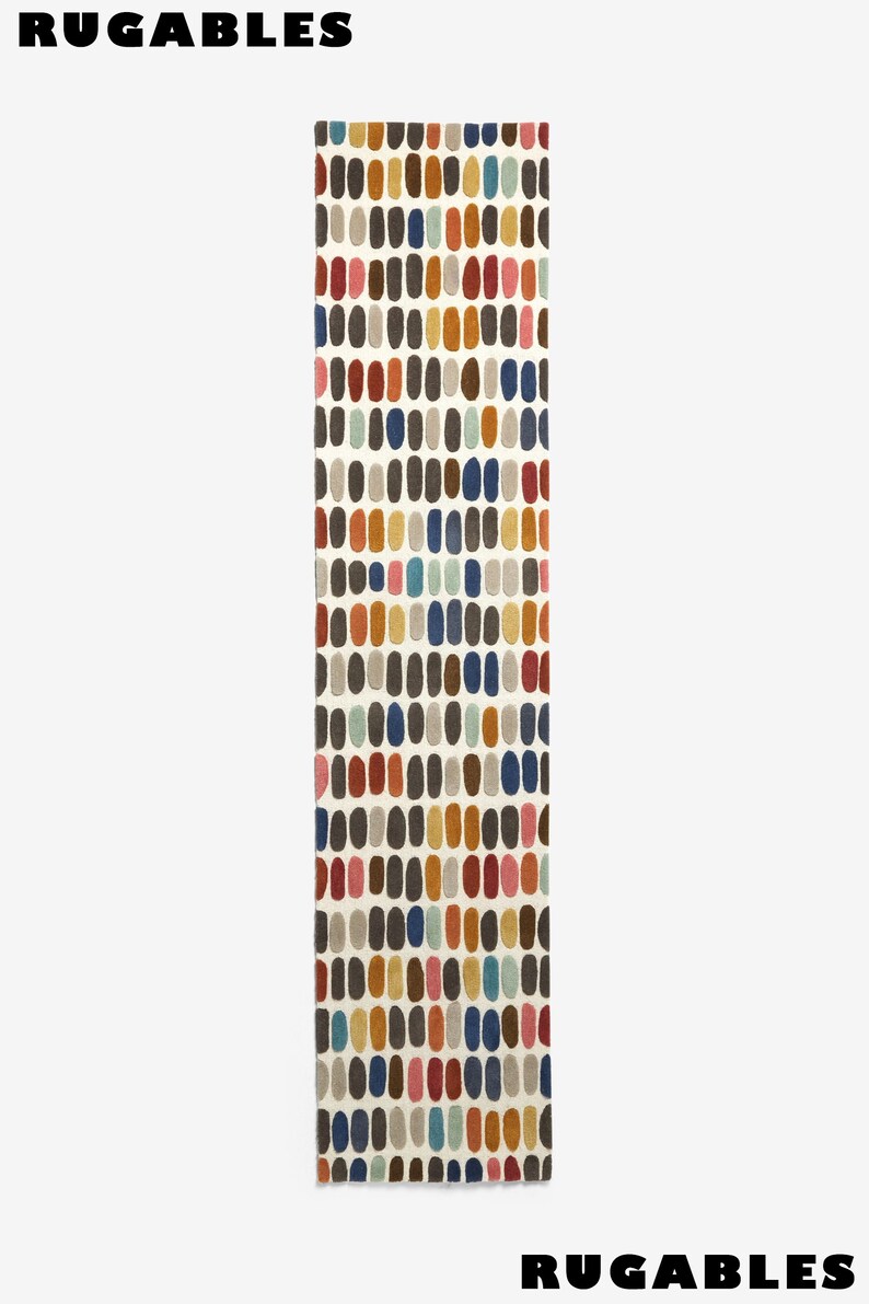 Sketch Rug Multicolored Thick Hand-tufted Wool Area Rug/carpet for ...