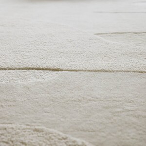 Scape Cream-white, Hand-tufted Wool Area Rug/carpet for Bedroom ...