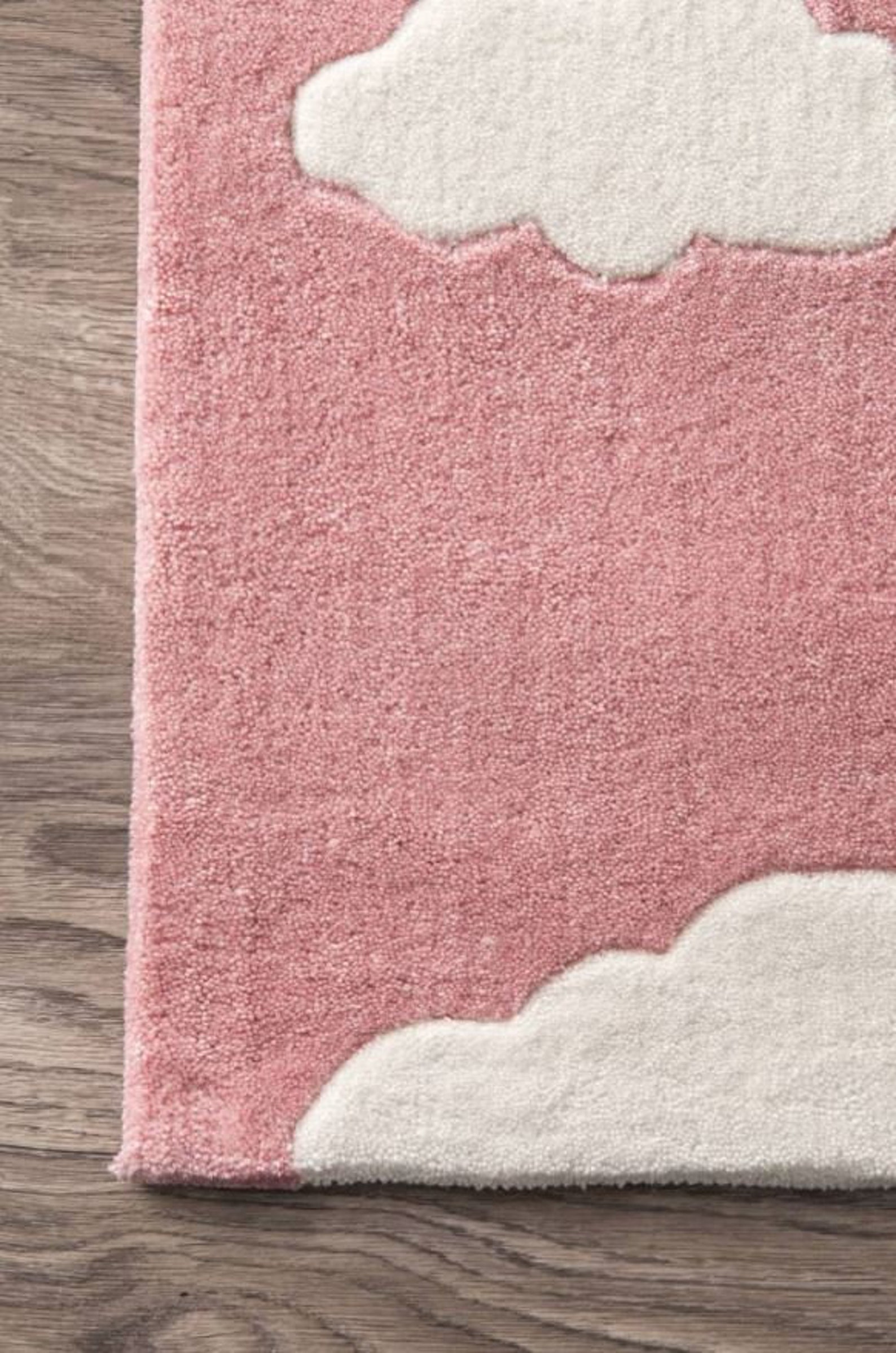 Cloud Baby Blue Modern Hand-tufted 100% Wool Handmade Area Rug Carpet ...