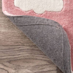 Cloud Baby Blue Modern Hand-tufted 100% Wool Handmade Area Rug Carpet ...