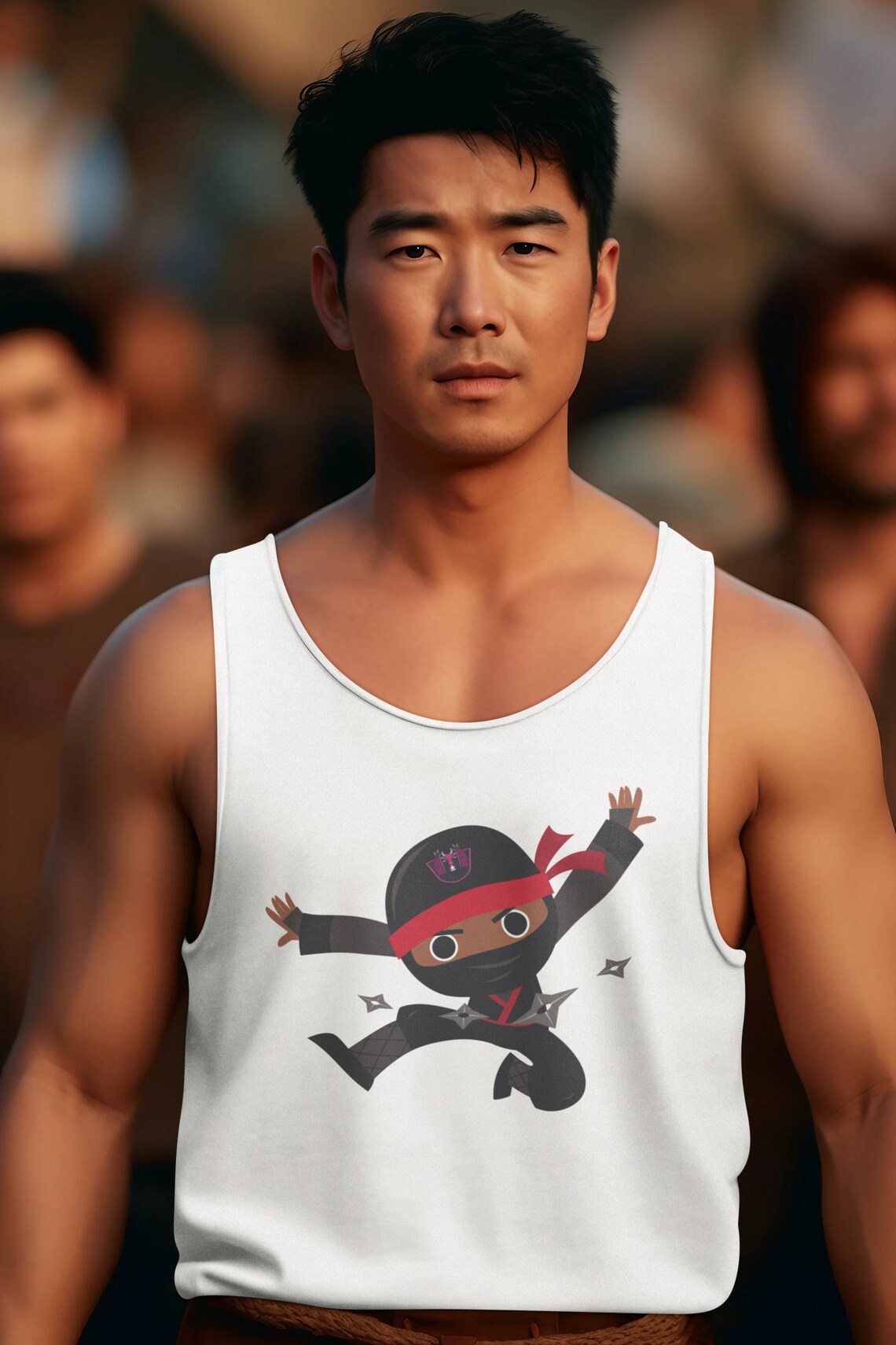 Men's NINJA Jersey Tank Top - Bring It! - Etsy