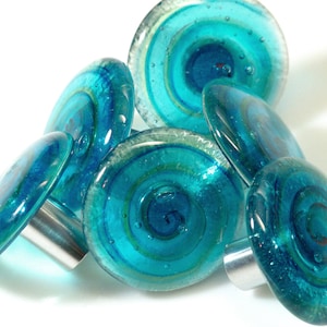 Blue & Geen Glass Door Handle, Kitchen Cabinet Handle, Cupboard Pull ...