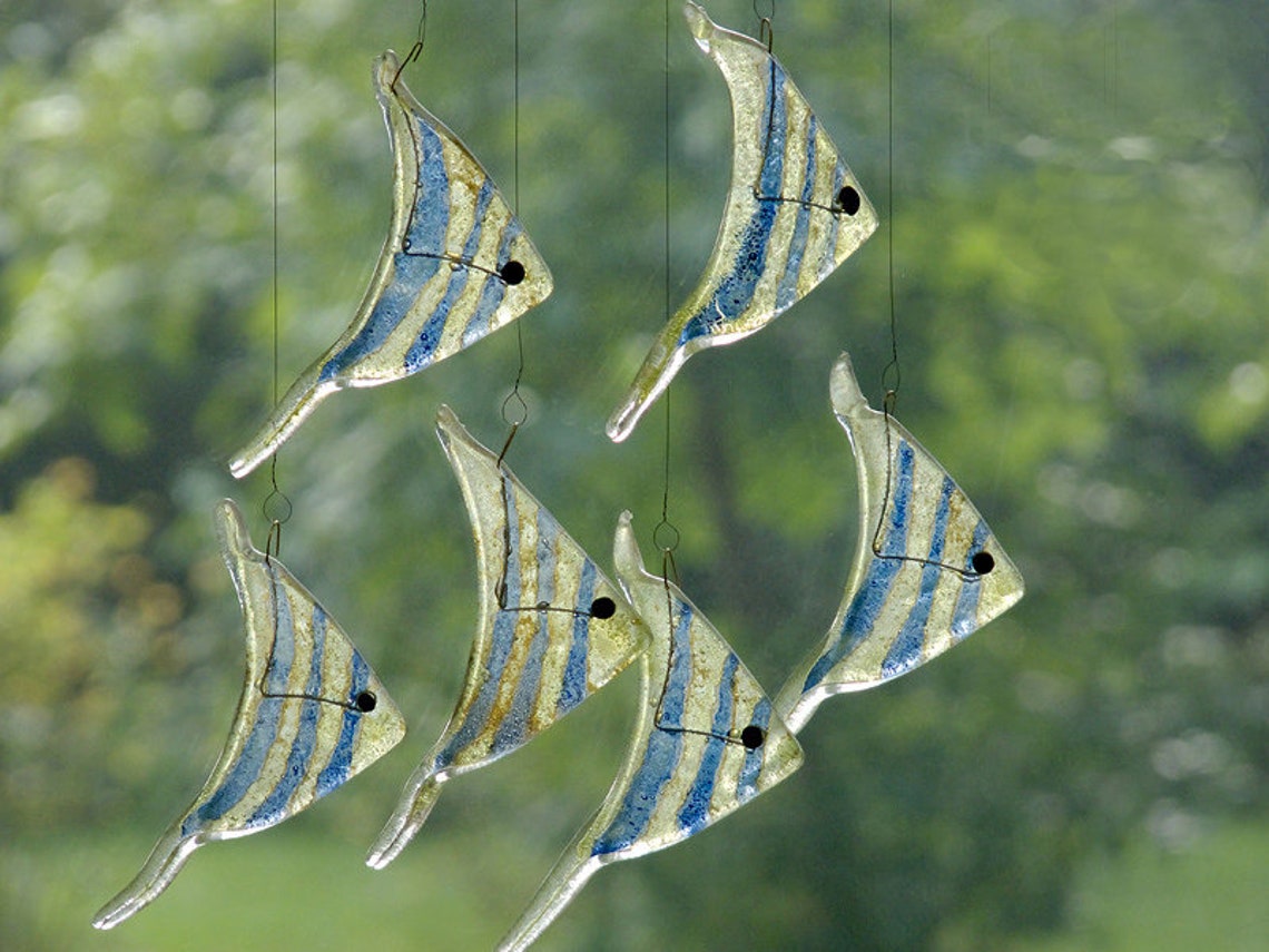 Fish From Glass, Glass Decoration, Window Decorations, Hanging, Room ...