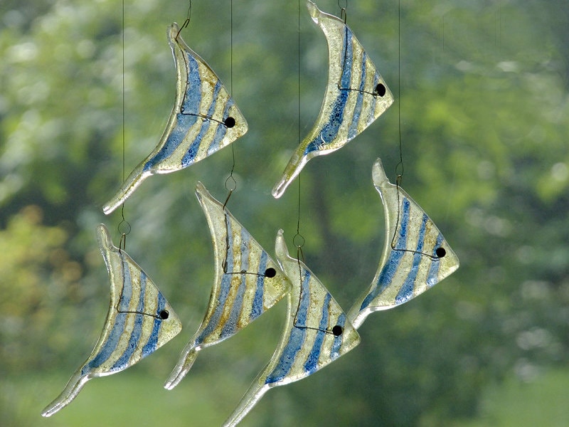 Fish From Glass, Glass Decoration, Window Decorations, Hanging, Room ...
