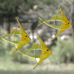Fish From Glass /3 Pcs/ Glass Decoration, Window Decorations, Hanging ...