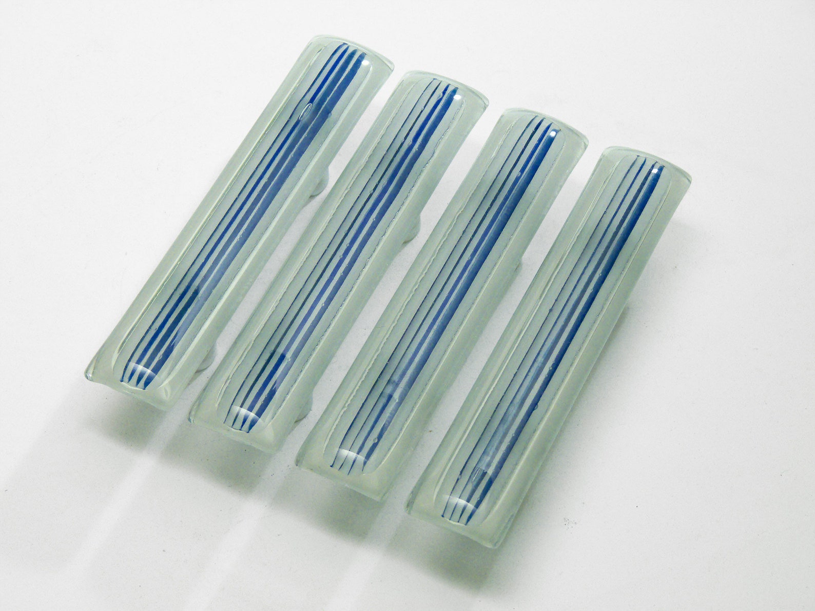 Blue Glass Door Handle, Kitchen Cabinet Handles, Cupboard Pulls ...