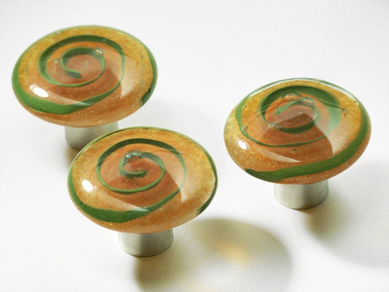 Amber Glass Door Handle Kitchen Cabinet Knobs Cupboard - Etsy