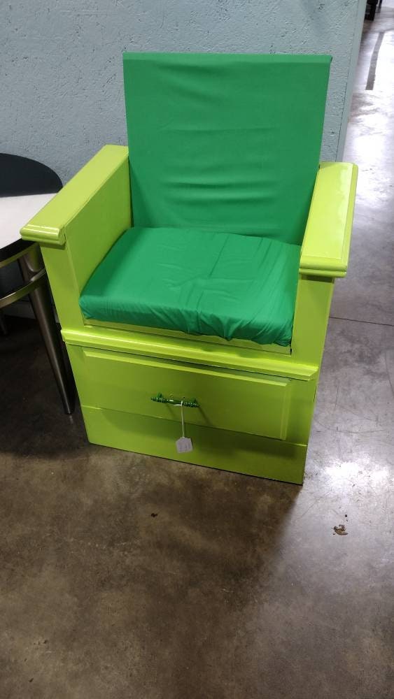Kids Wooden Reading Chair With Drawer, Kids Bedroom Furniture - Etsy
