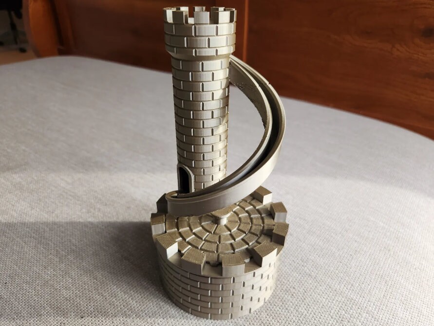 Coin Bank Enchanted Castle Spiral Coin Storage - Etsy UK