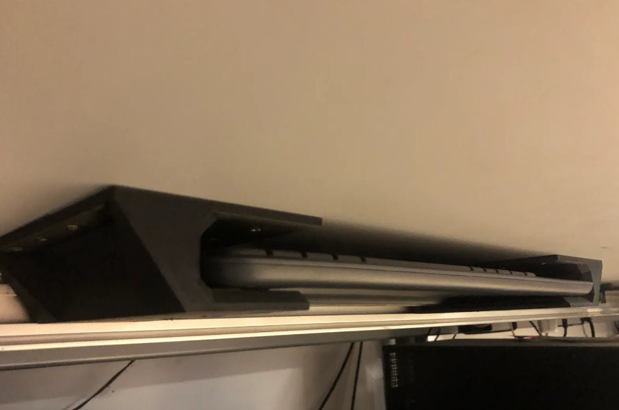 Under Desk Keyboard and Mouse Holder / Organizer - Easy Install - Etsy