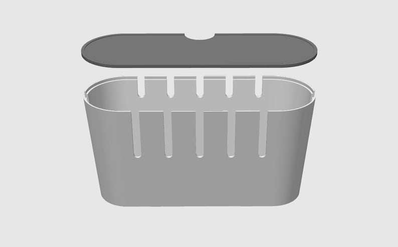 Extension Cord Cable Management Box - Clutter-free Wire Organizer With ...