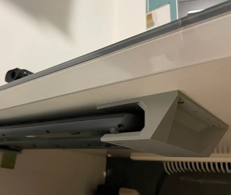 Under Desk Keyboard and Mouse Holder / Organizer - Easy Install - Etsy