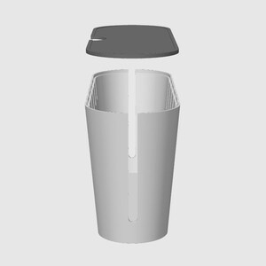 Extension Cord Cable Management Box - Clutter-free Wire Organizer With ...