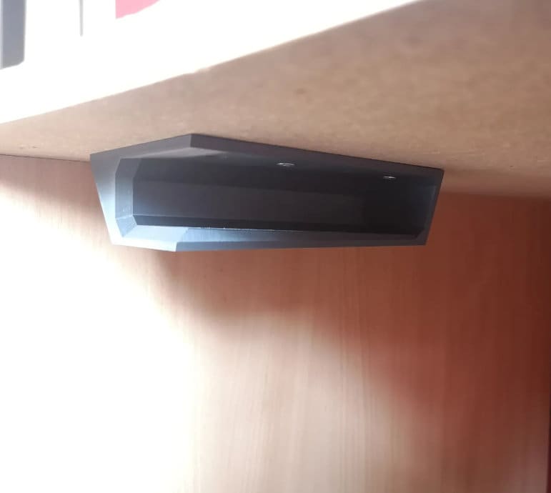 Under Desk Keyboard and Mouse Holder / Organizer - Easy Install - Etsy