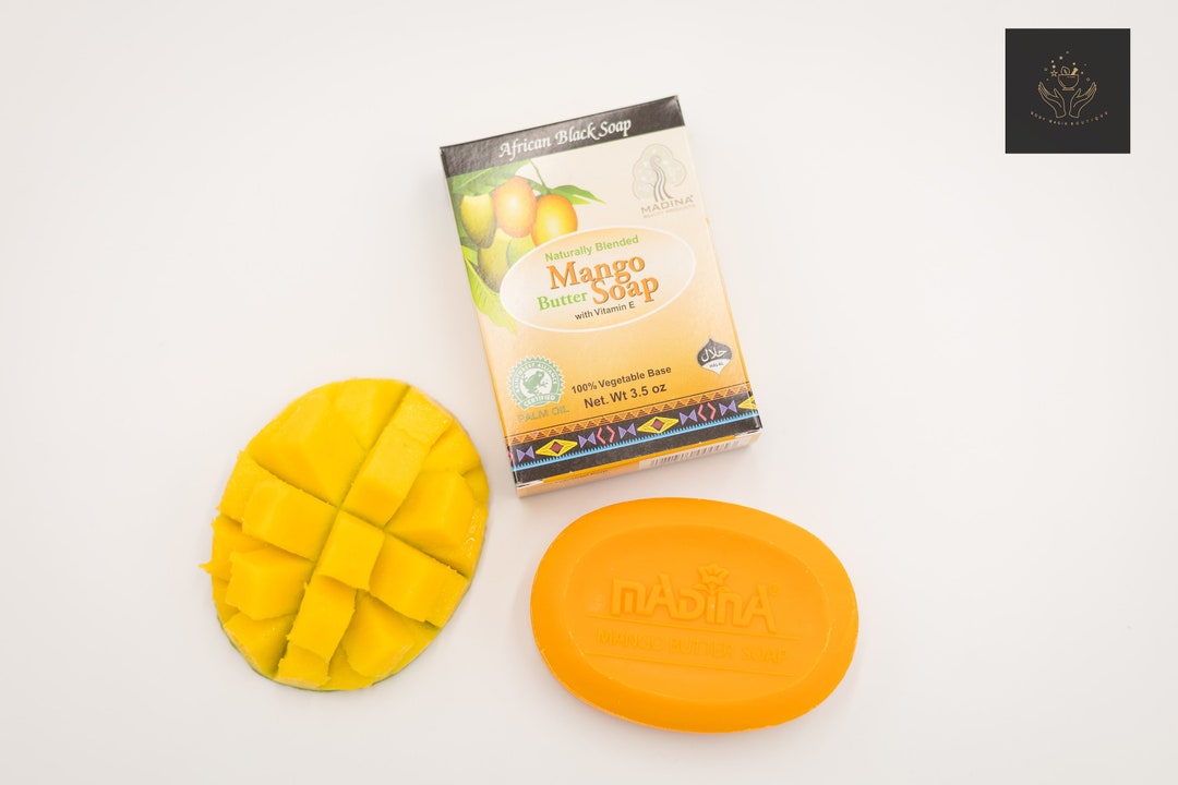 Naturally Blended Mango Butter Soap With Vitamin E and Palm Oil - Etsy