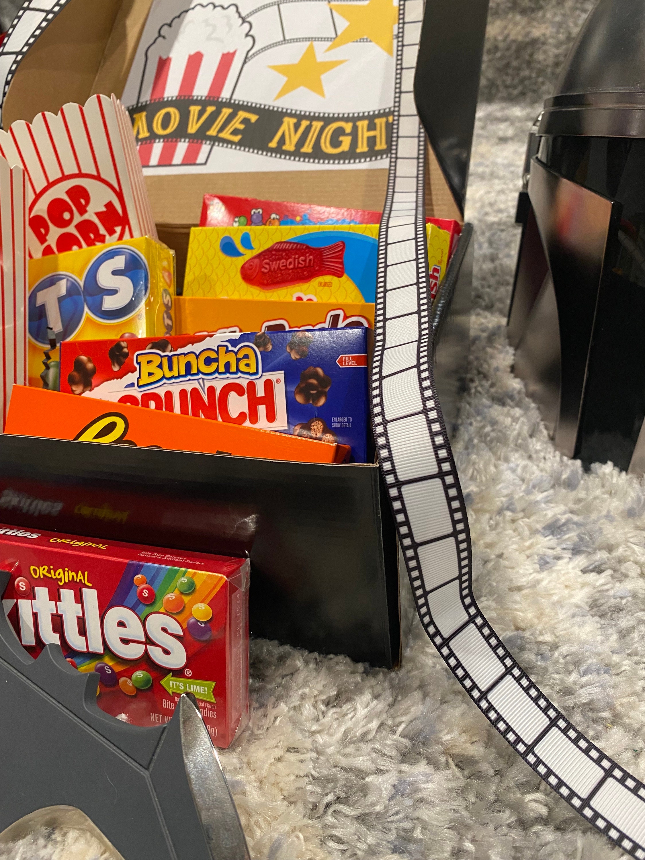 The Home Theater Box/ Movie Box/ Movie Date Night Box - Etsy