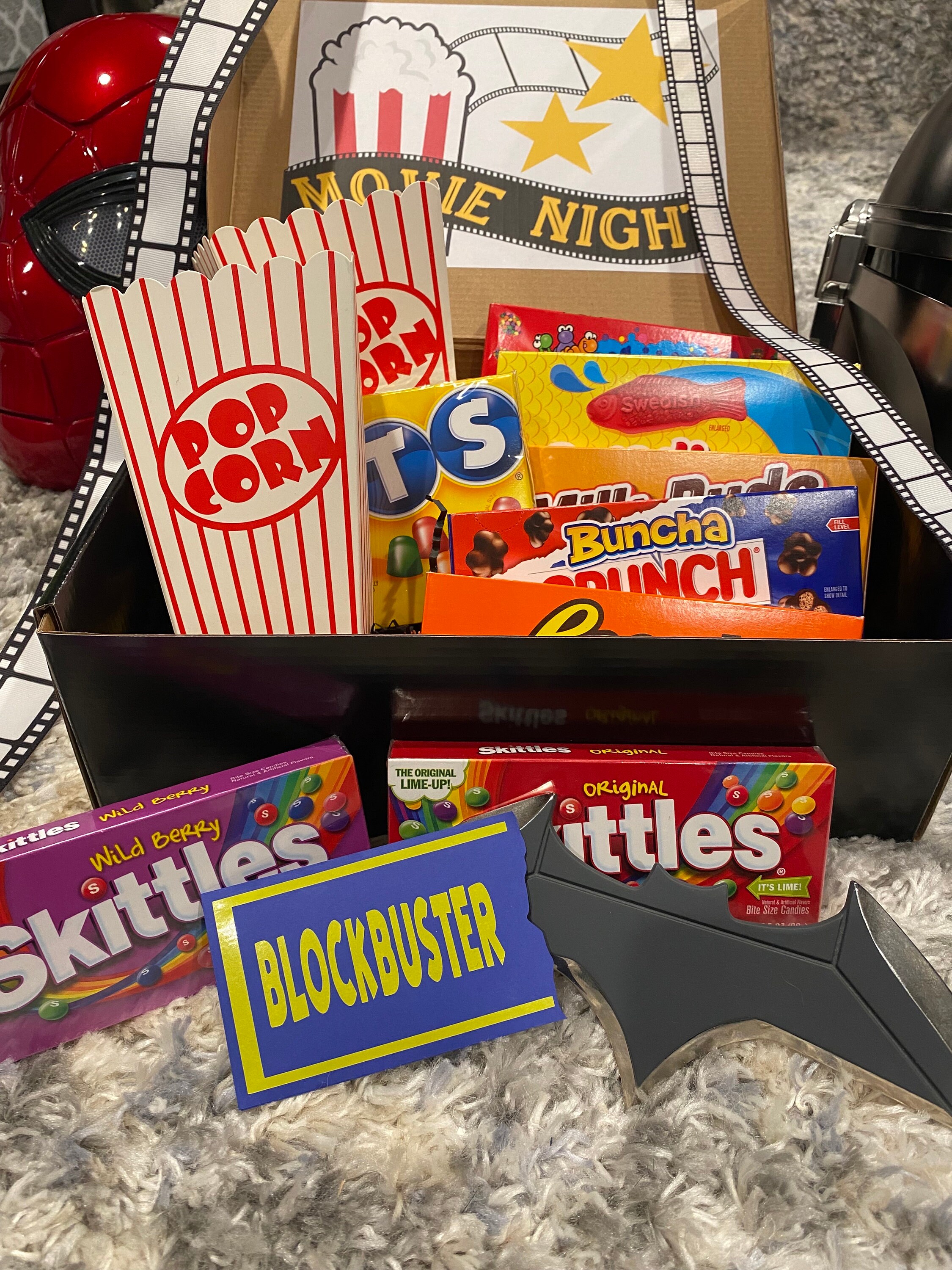 The Home Theater Box/ Movie Box/ Movie Date Night Box - Etsy
