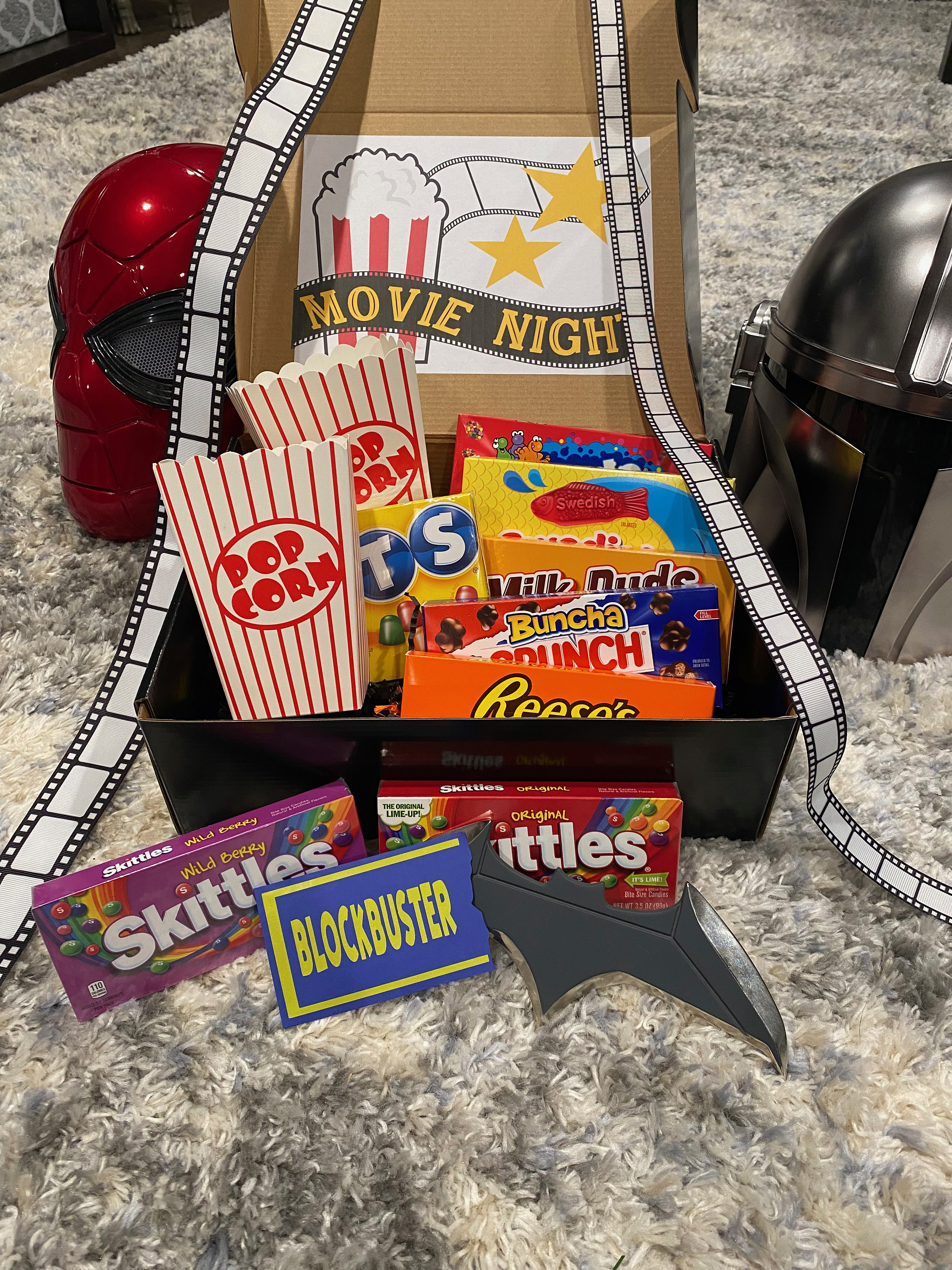 The Home Theater Box/ Movie Box/ Movie Date Night Box - Etsy