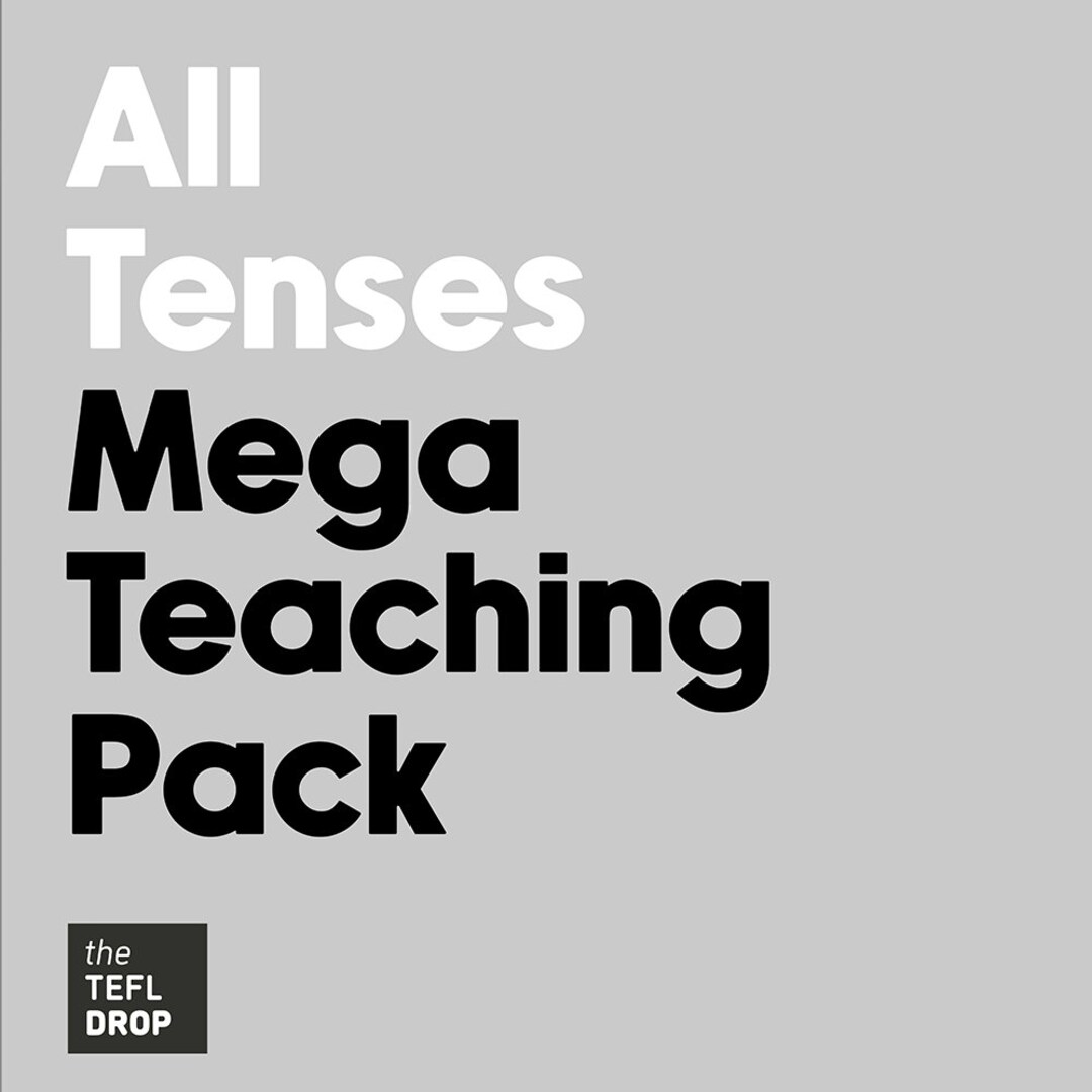 All English Tenses Mega Teaching Pack - Etsy UK