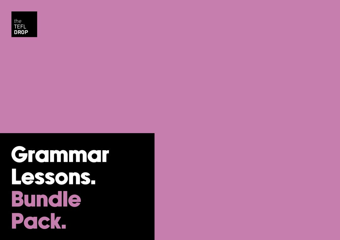 Grammar Lessons - Bundle Pack - Etsy