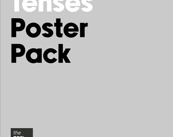 English Grammar Tenses Poster - Etsy