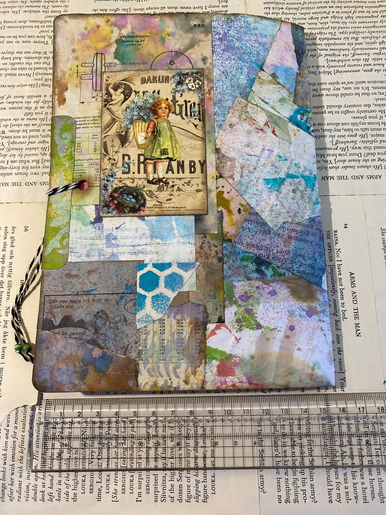 Handmade Journal, Junk Journal, Notebook in a Boat - Etsy