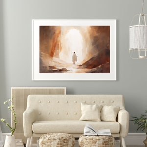 He Has Risen DIGITAL DOWNLOAD, Resurrection of Jesus Christ, Modern ...