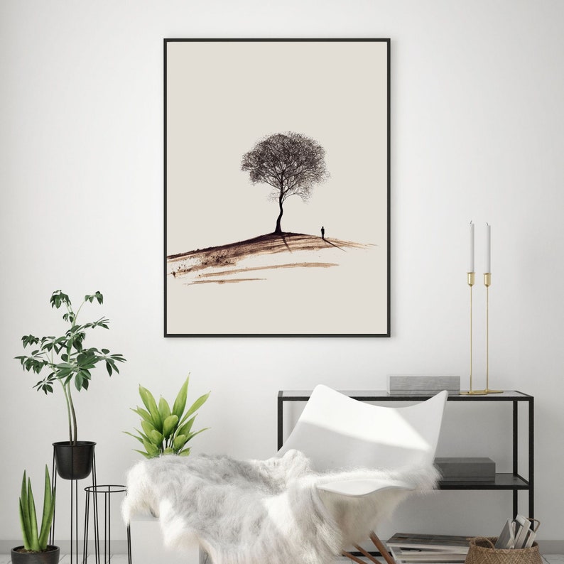 Adam and Forbidden Tree DIGITAL DOWNLOAD, Modern Jesus Bible Printable ...