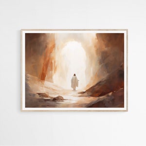 He Has Risen DIGITAL DOWNLOAD, Resurrection of Jesus Christ, Modern ...