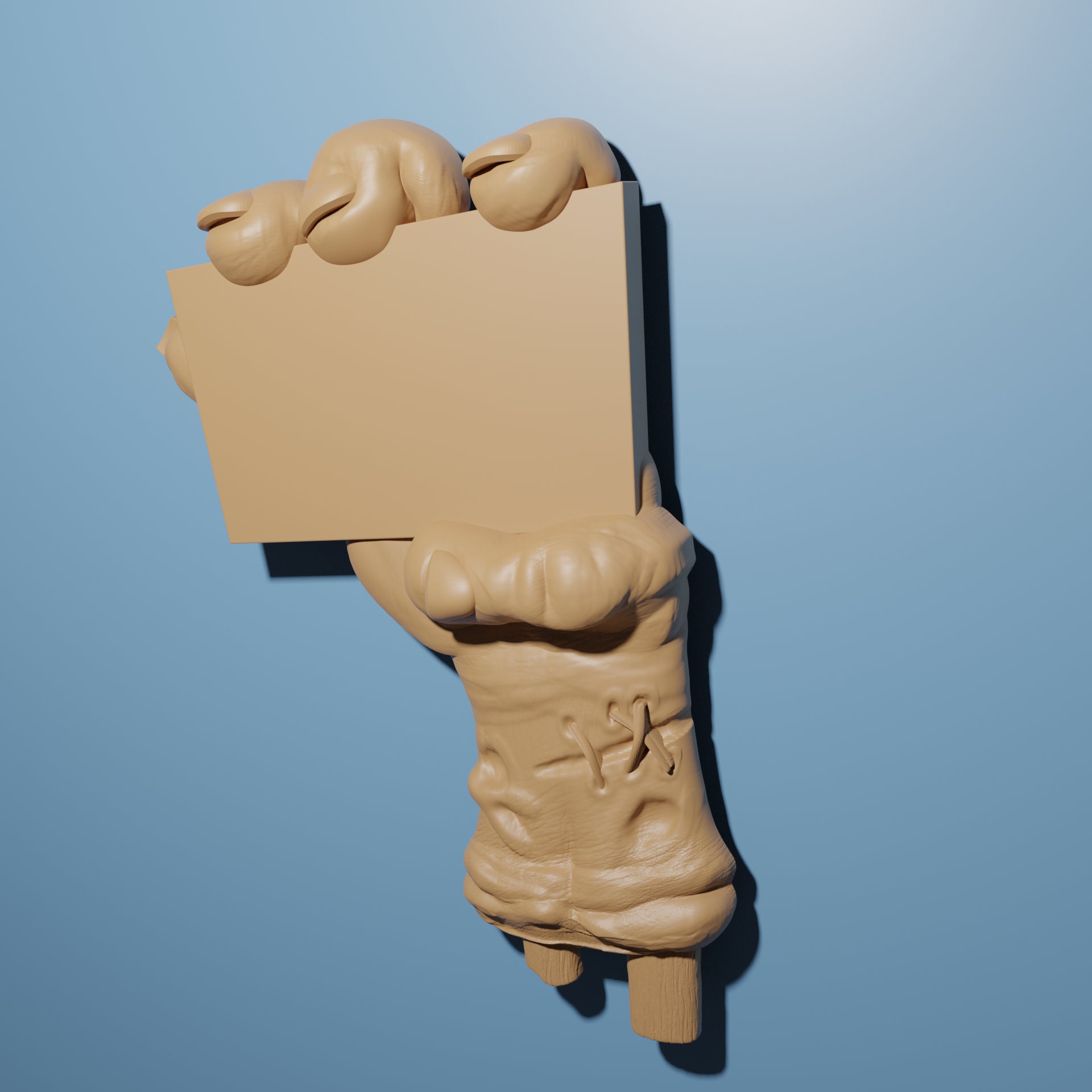 Zombie Hand Table Relief STL File, CNC Router Engraver, Wall Decor ...