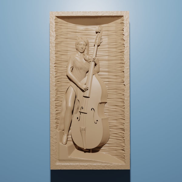 Violin Stl File - Etsy