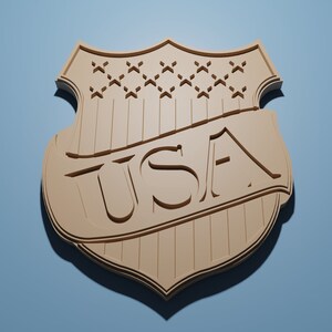 USA Coin Relief Design STL: Cnc Router Engraver, Artcam, Aspire Wood ...