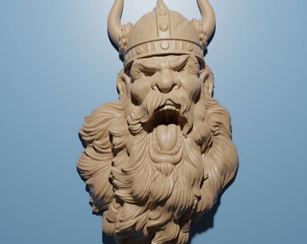 Viking Design Relief STL CNC Files Wood Carving Wall Art - Etsy