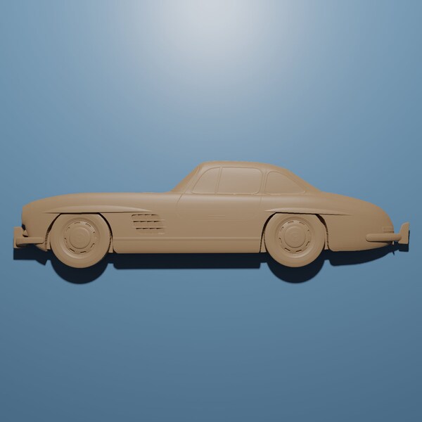 Luxury Car Stl File - Etsy