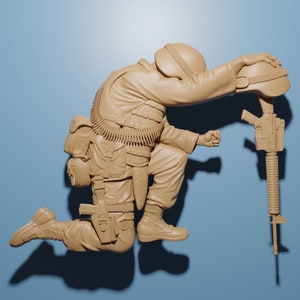 Fallen Soldier - Etsy