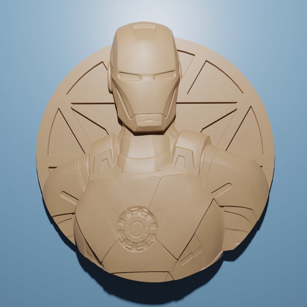 Ironman Stl Cnc - Etsy