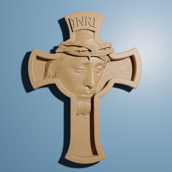 Jesus Cross Stl - Etsy