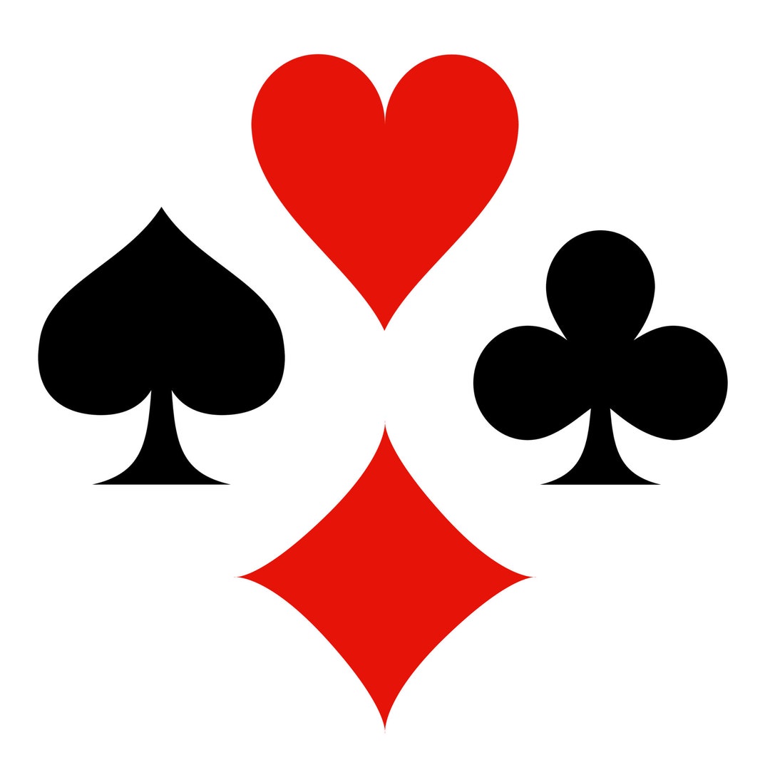 Spielkarten Symbole svg png Spielkarten Anzüge Pik Karo - Etsy.de