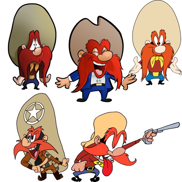 Yosemite Sam Svg - Etsy