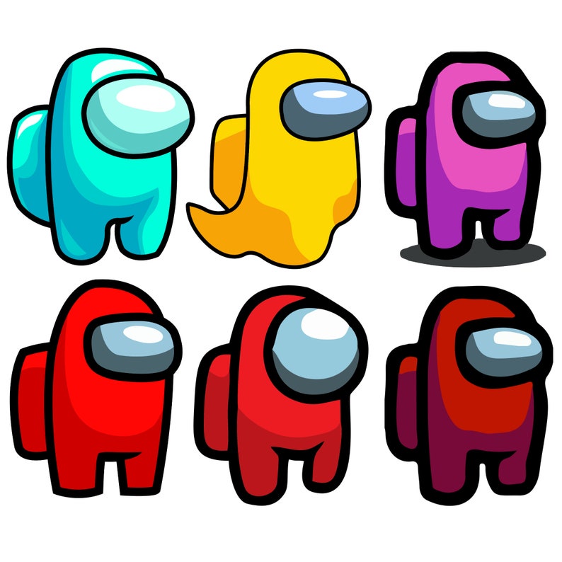 Among Us Png Bundle Among Us Clipart Gamer Png Transparent - Etsy Australia