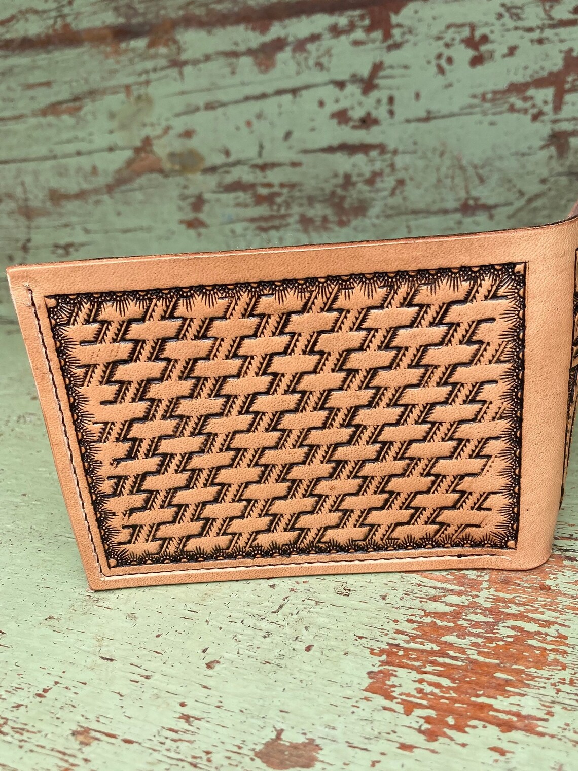Men’s Western Wallet - Etsy