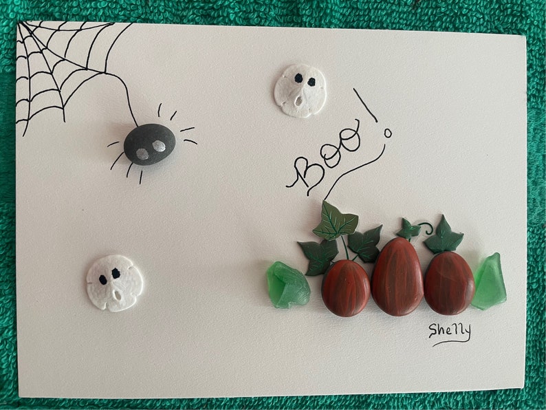 Halloween / Pumpkins / Ghosts / Spider / Sea Glass / Sand Dollar ...