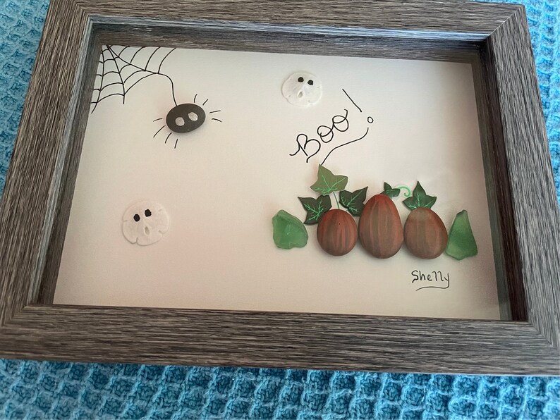 Halloween / Pumpkins / Ghosts / Spider / Sea Glass / Sand Dollar ...