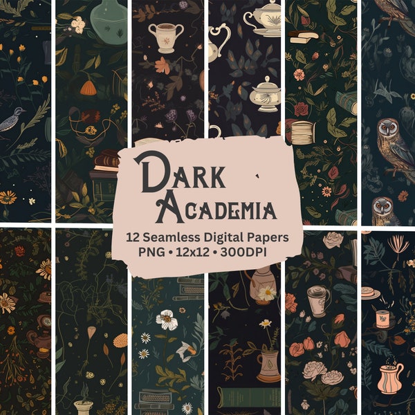 Dark Academia - Etsy