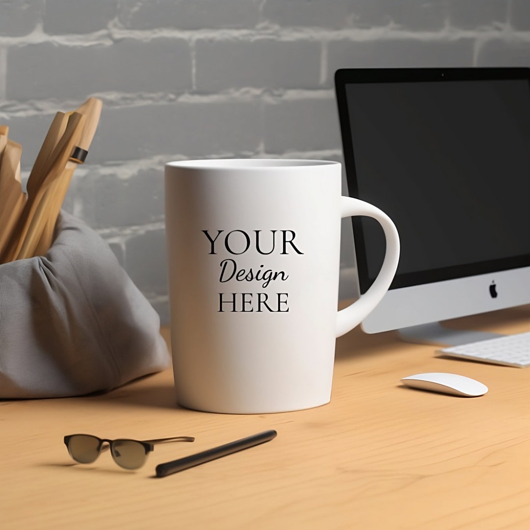 White Mug Mockup, Mock Ups, Mug Mockups, Product Mock Up, Pod Ceramic ...