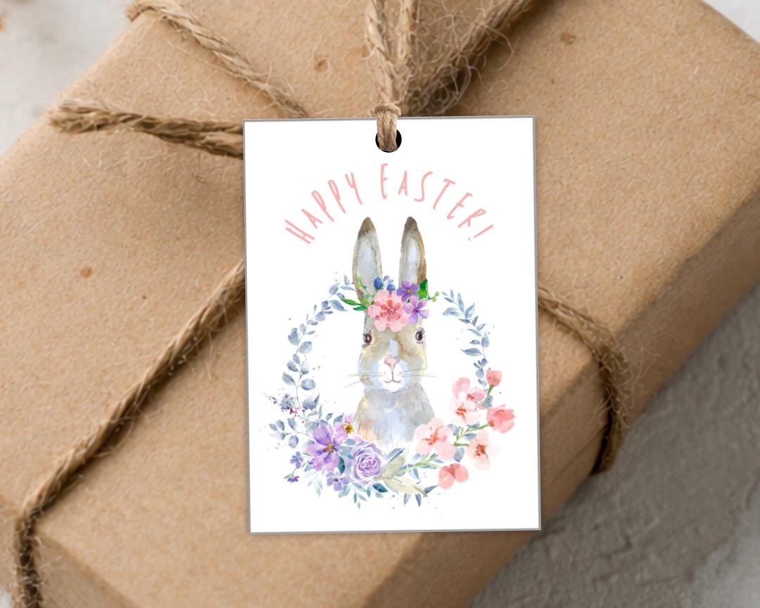 Easter Gift Tags, Printable Neighbor Gift Tags, School Gift Tags ...