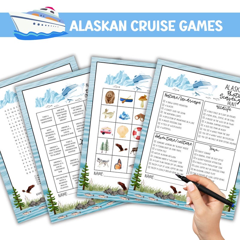 Scavenger Hunt Alaska - Etsy