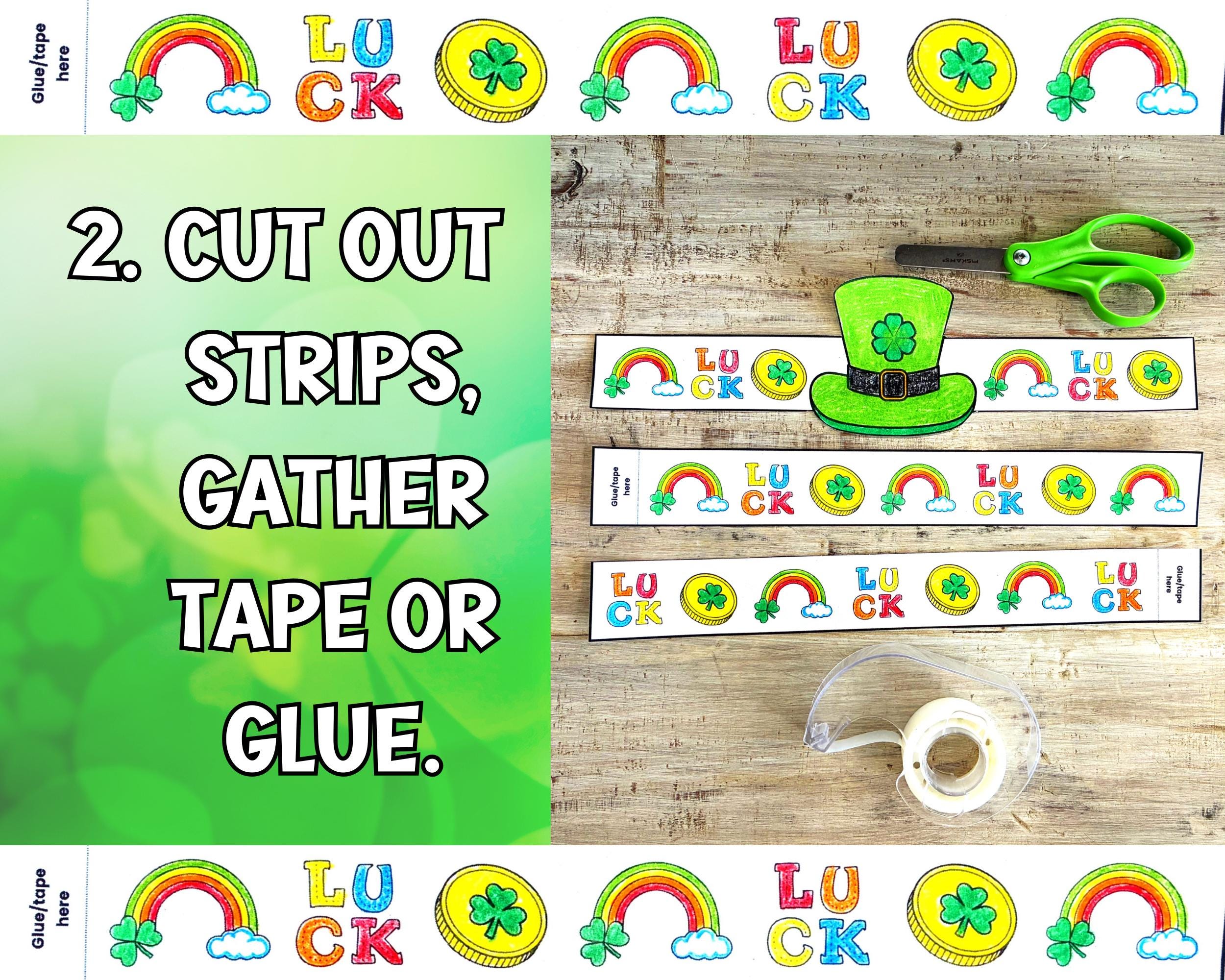 Leprechaun Hat Craft Kit, St. Patrick's Day Coloring, Activity Kit, St ...