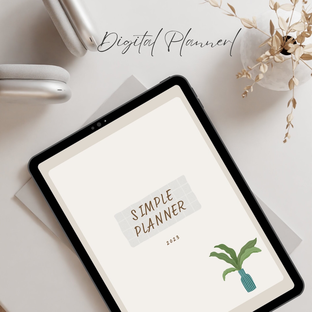 2023 Digital Planner | iPad Planner | Goodnotes Planner | Monthly ...