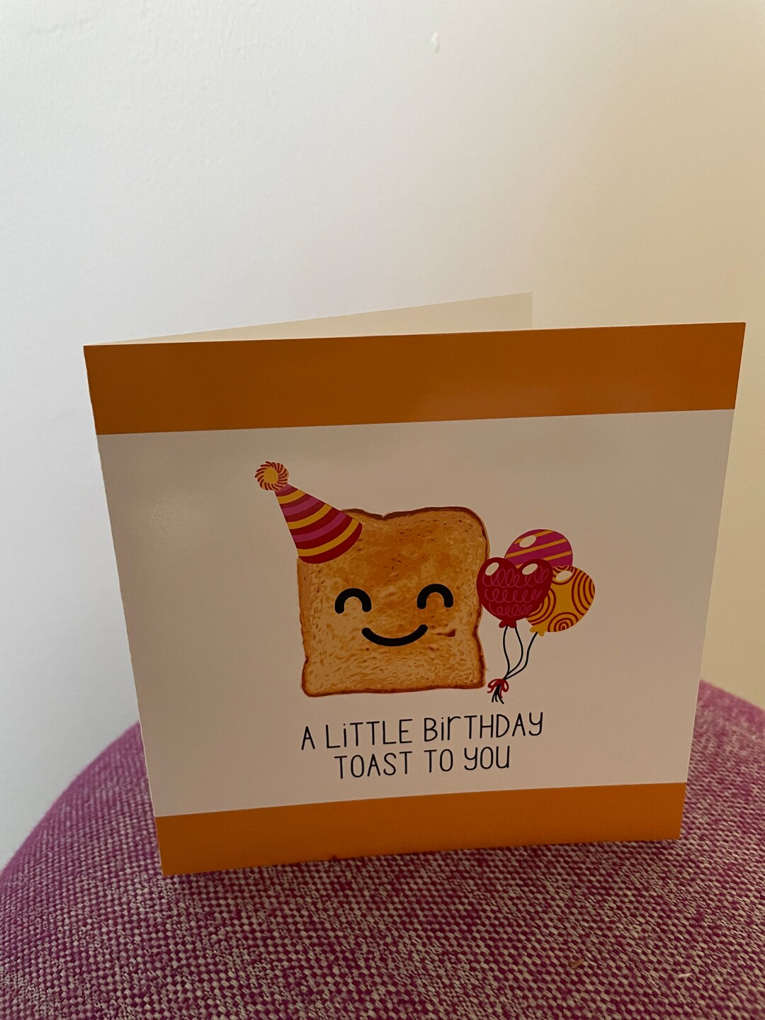 Happy Birthday Card A Toast to You - Etsy